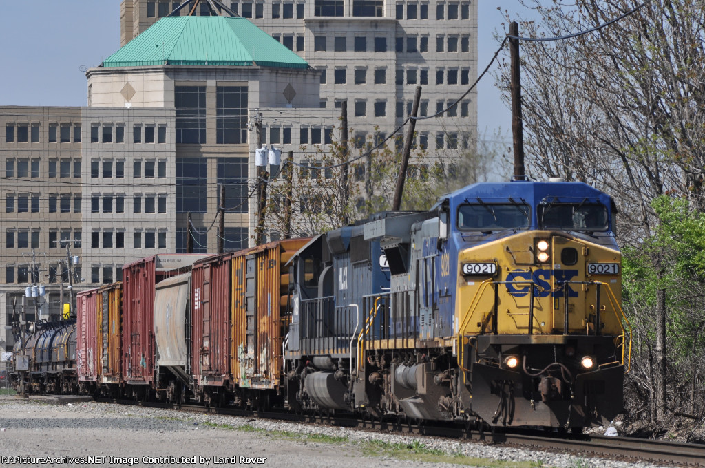 CSXT 9021 On CSX Q 339 Eastbound